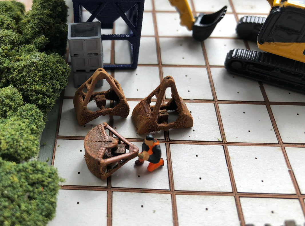 N Scale Construction Site Details – Ngineer